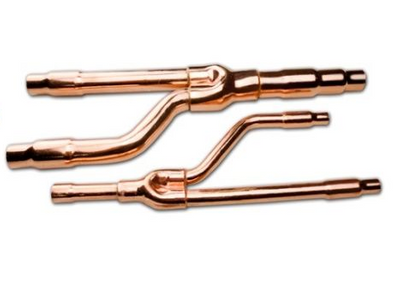 VRV AC System Daikin Refnet Branch Piping Kit , Refrigeration Copper ...